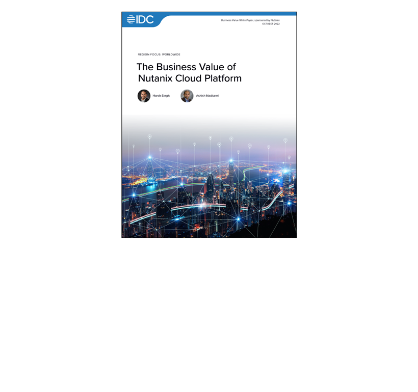 The Business Value of Nutanix Cloud Platform | ITI